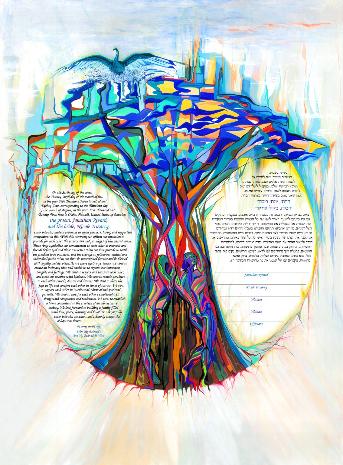 1800ketubah.com | Nava Shoham Ketubah And Fine Art